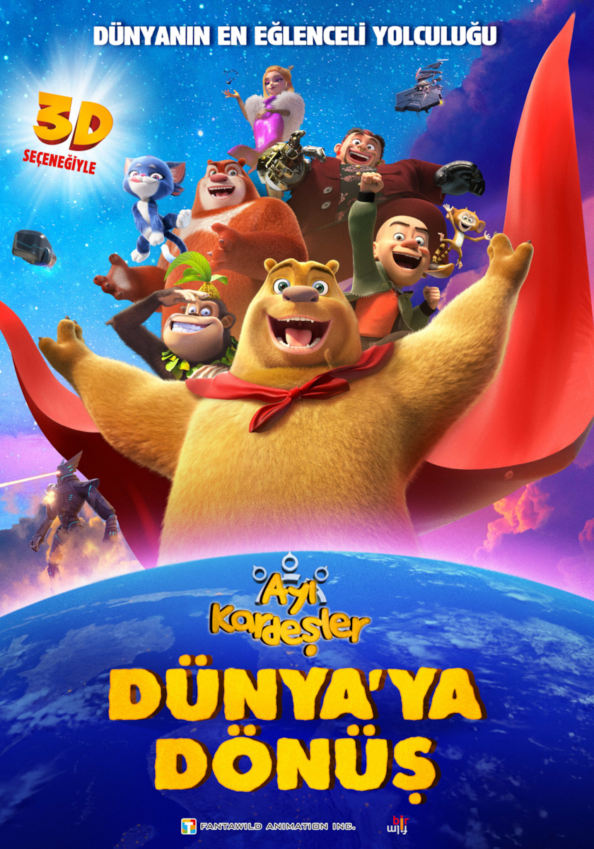Ayı Kardeşler: Dünya'ya Dönüş (2022) Film İzle | Antalya Sinema